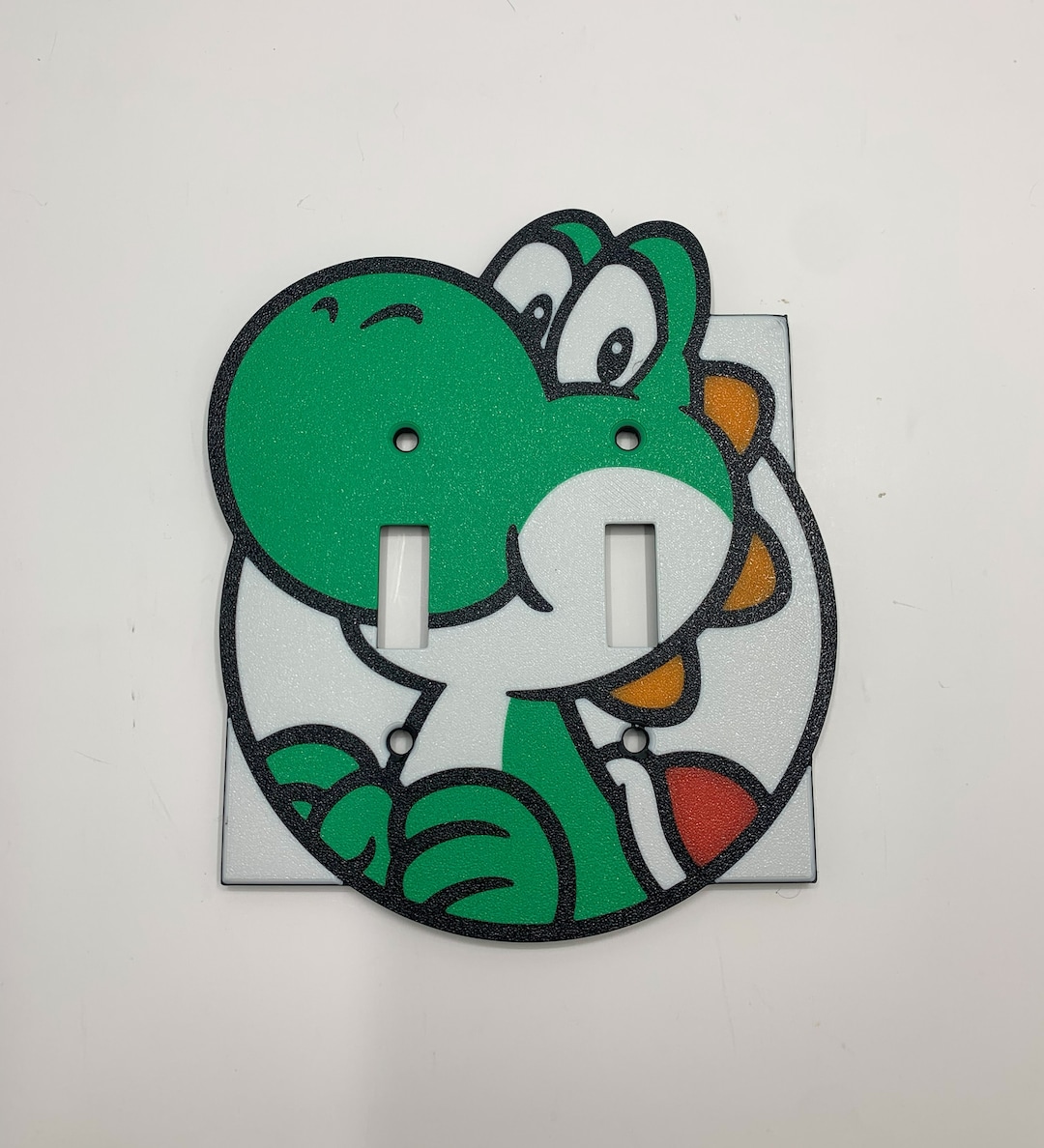 YOSHI Mario Bros. Double Toggle Light Switch Cover Plate Nintendo Video ...