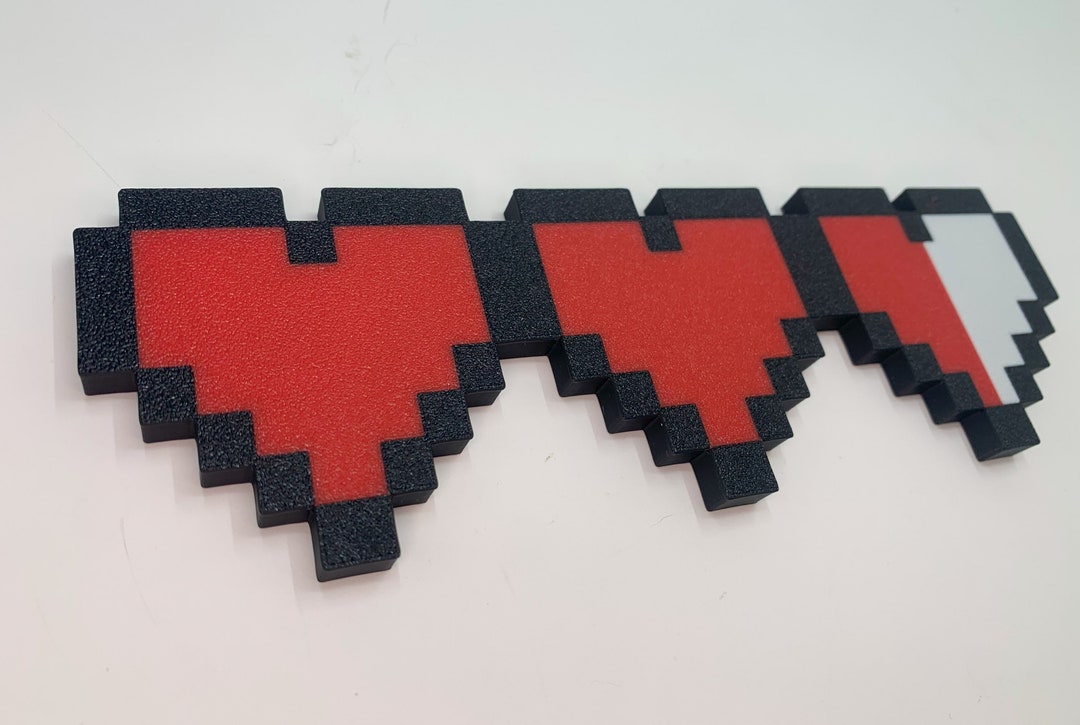 Legend of Zelda Hearts Video Game Logo Sign | Wall Art | (game Room ...