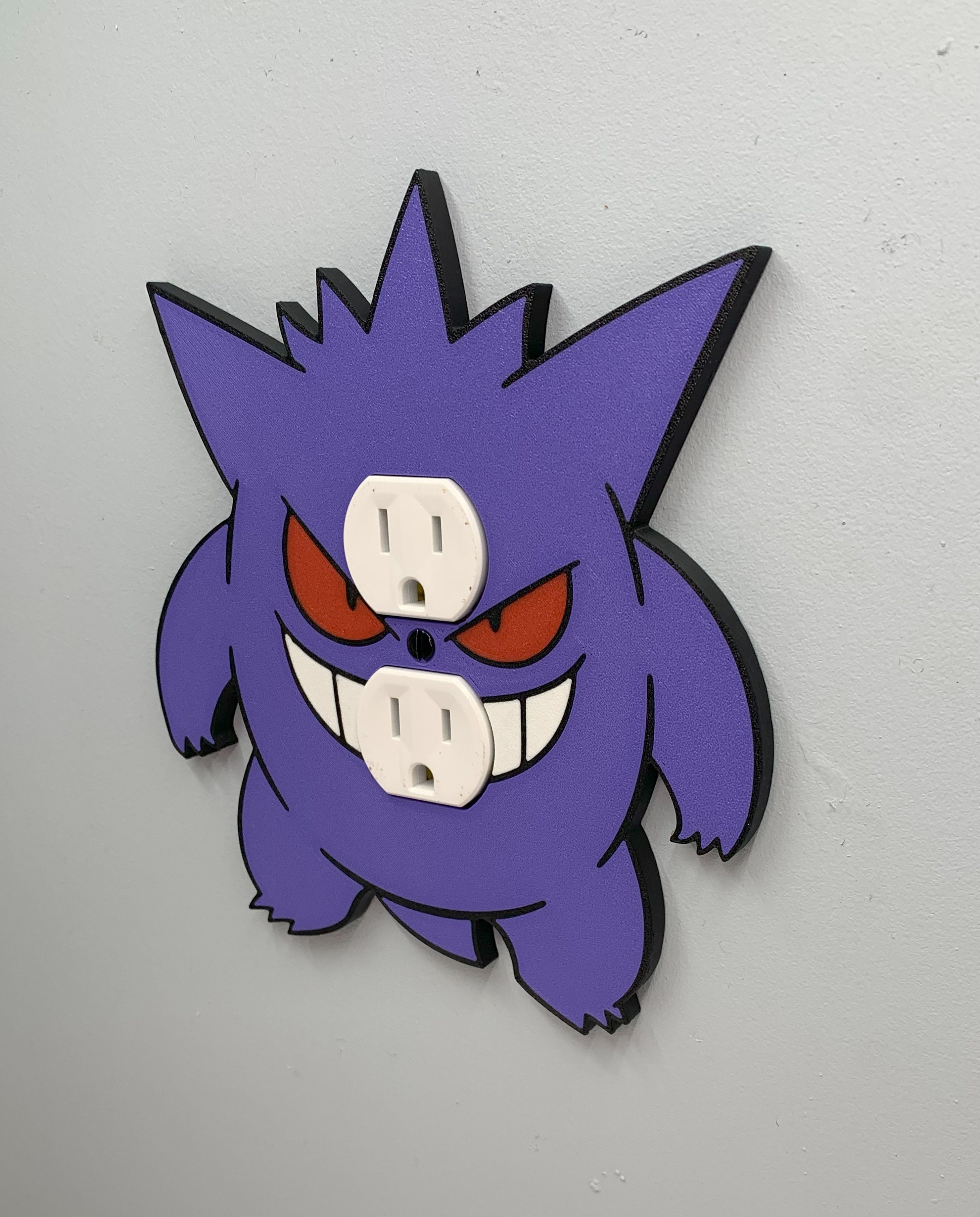 GENGAR Outlet Cover Plate Pokemon Gift Unique Birthday - Etsy