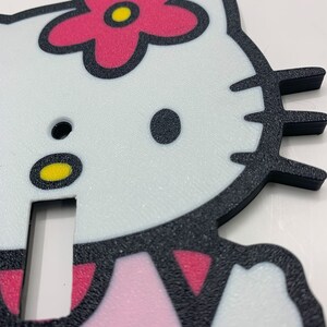 Hello Kitty Light Switch Cover Plate | Toggle | Birthday Gift Idea ...