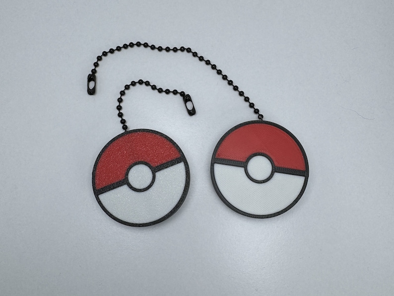 Pokeball Ceiling Fan Pull | Pokemon Bedroom | Home Decor | (sold as a ...