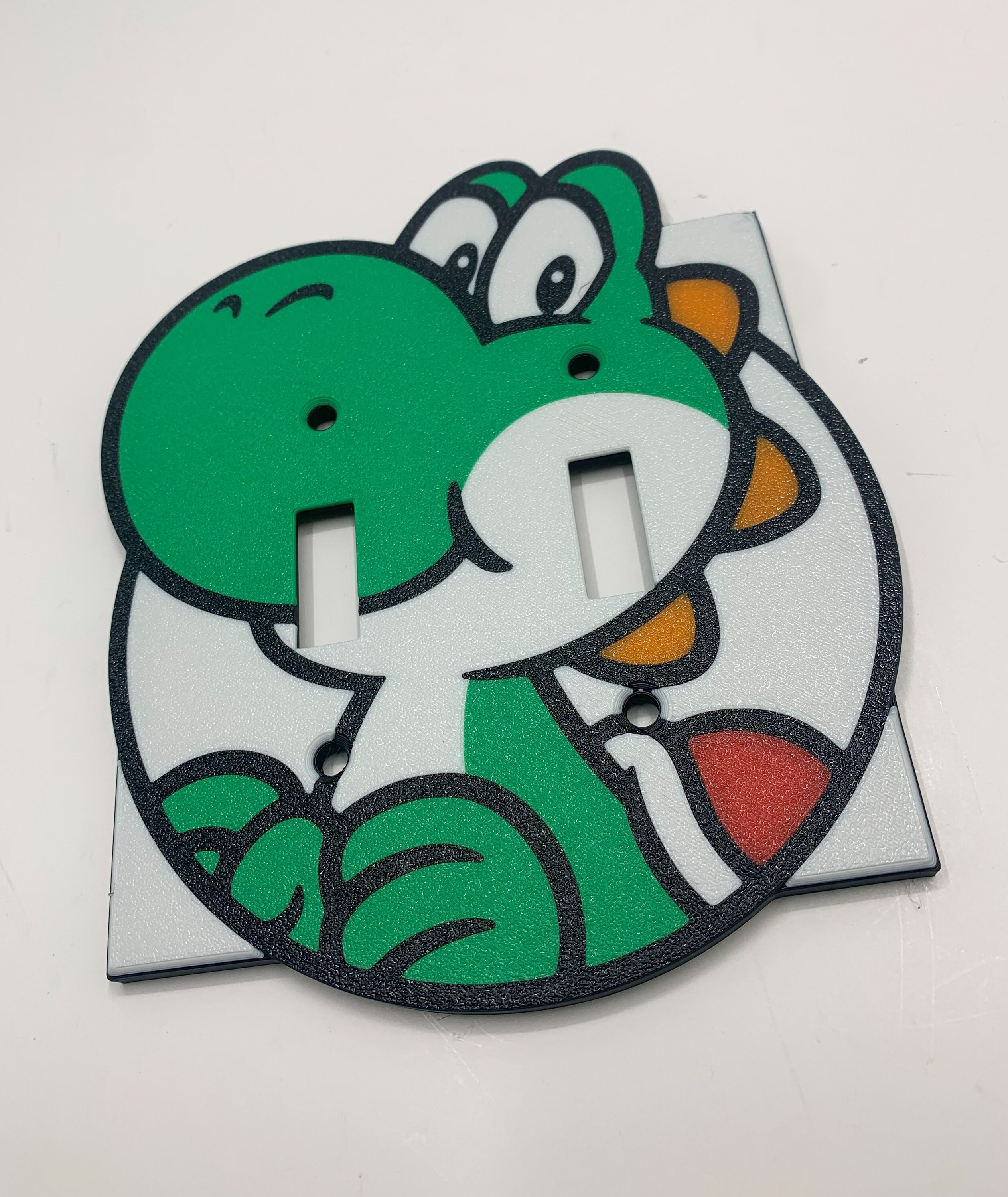 YOSHI Mario Bros. Double Toggle Light Switch Cover Plate - Etsy