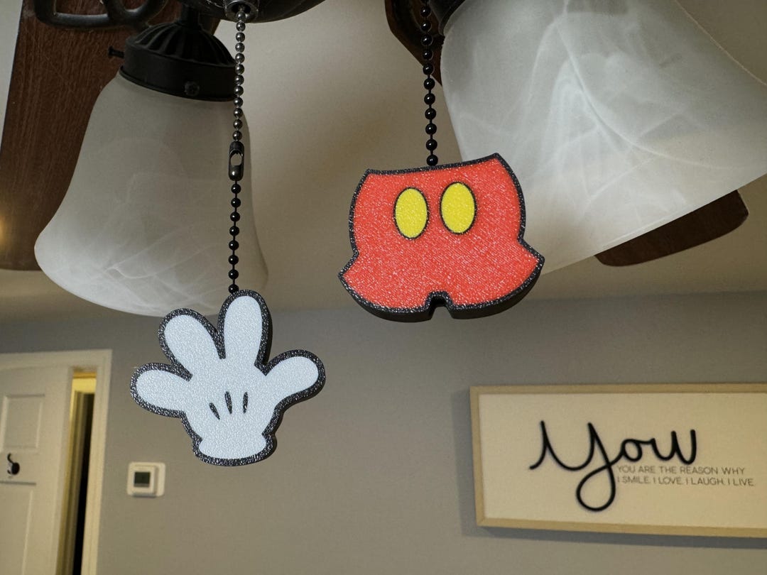 Magic Ceiling Fan Pull | Mouse Bedroom | Boy Mouse Home Decor | Girl ...