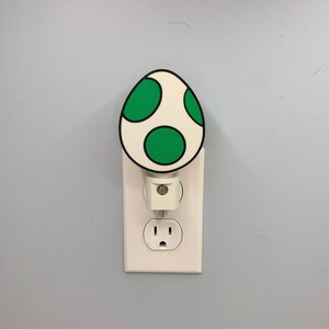 YOSHI Egg Mario Bros. NIGHT Light-rocker Nintendo Video Game Decor - Etsy