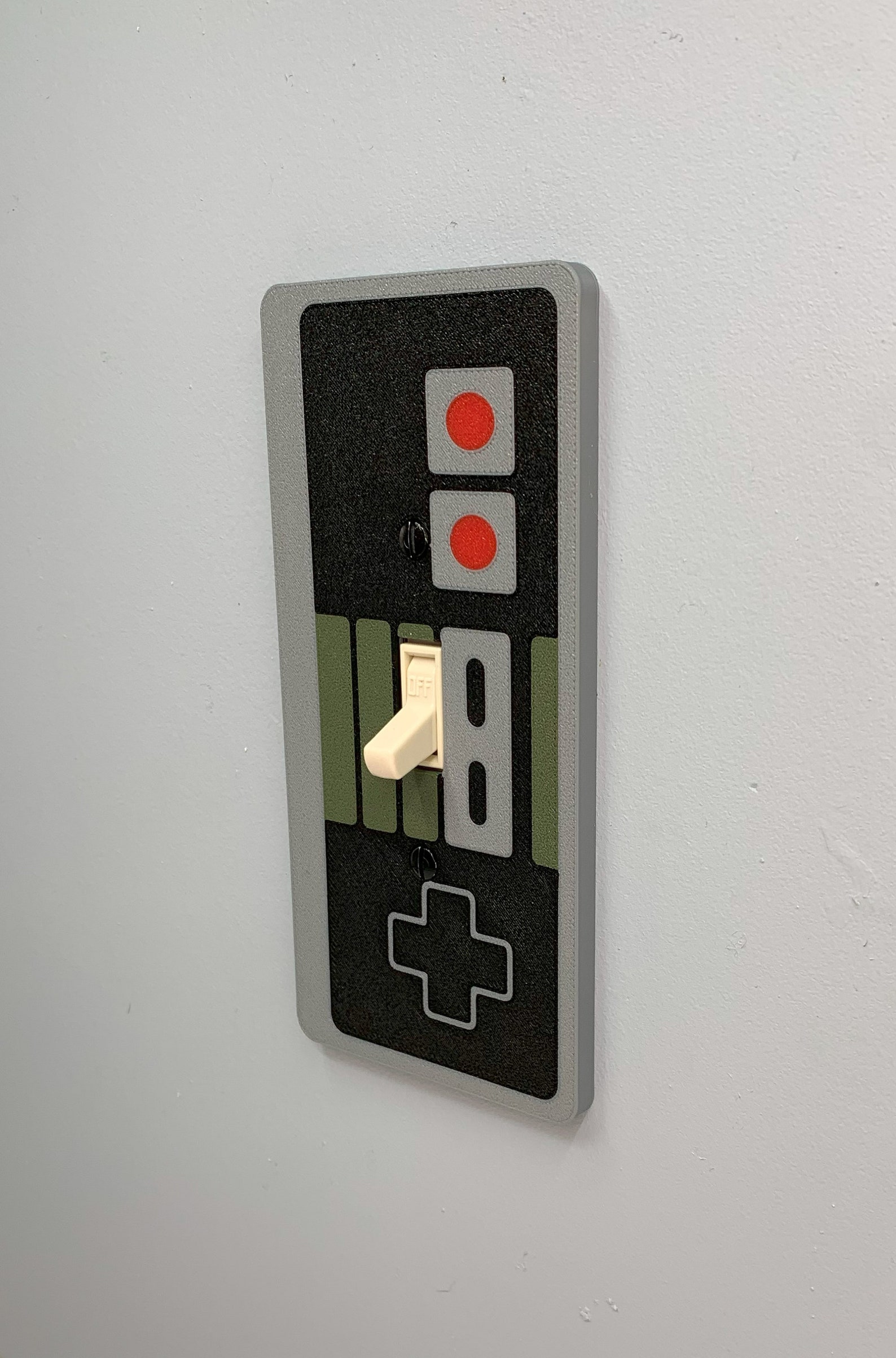 Nintendo NES Controller Light Switch Cover Plate- Game Room- Wall Art ...