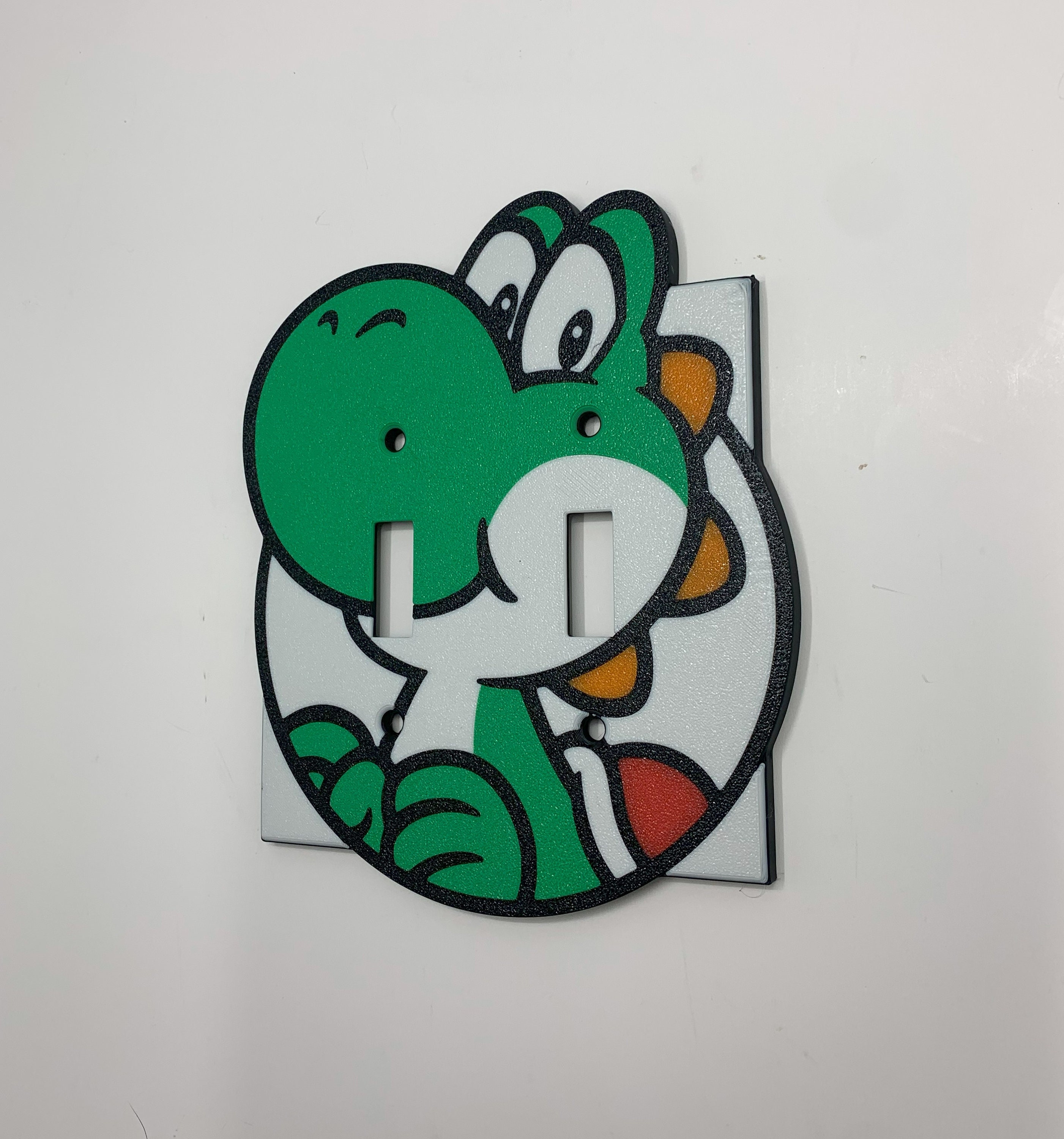 YOSHI Mario Bros. Double Toggle Light Switch Cover Plate - Etsy