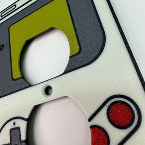 GAMEBOY Outlet Cover Plate- Game Room- Wall Art- Gamer Decor - Video ...
