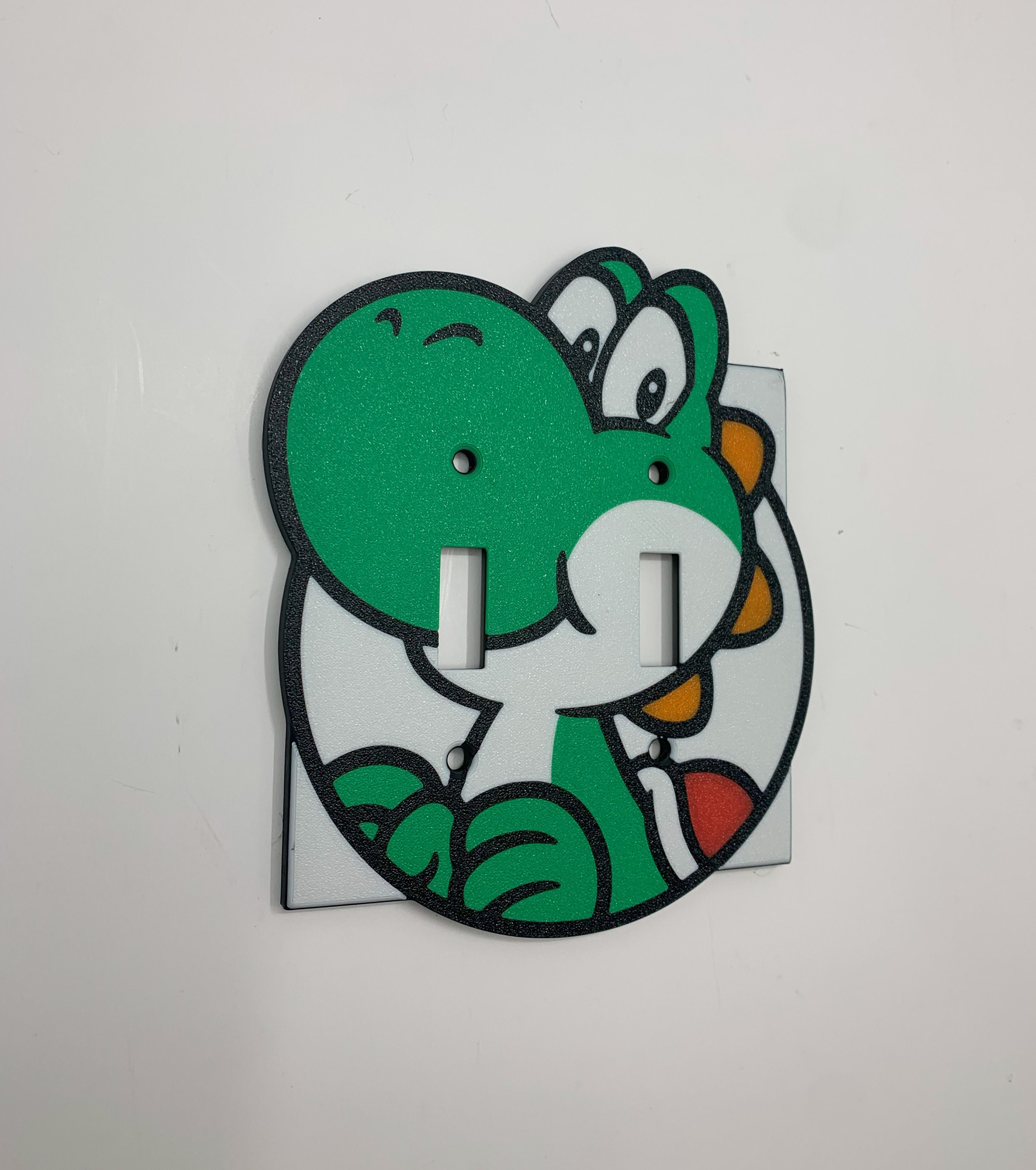 YOSHI Mario Bros. Double Toggle Light Switch Cover Plate - Etsy