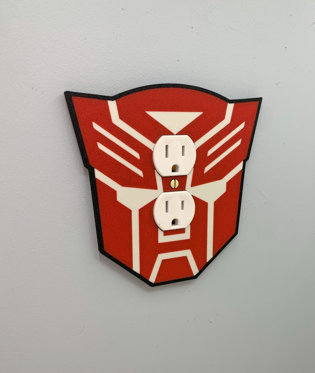 TRANSFORMERS-AUTOBOTS OUTLET Cover- Kids Room Gift Idea Cover Plate - Etsy