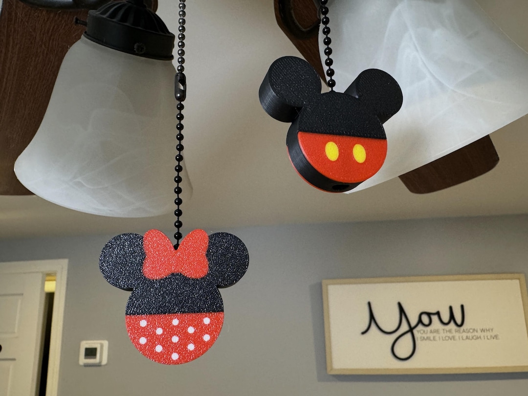 Magic Ceiling Fan Pull | Mouse Bedroom | Boy Mouse Home Decor | Girl ...