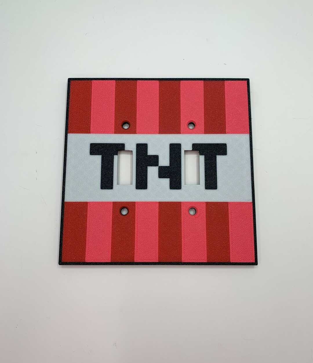 TNT Light Switch Cover Plate | MINING Room Wall Plate - Nintendo Video ...