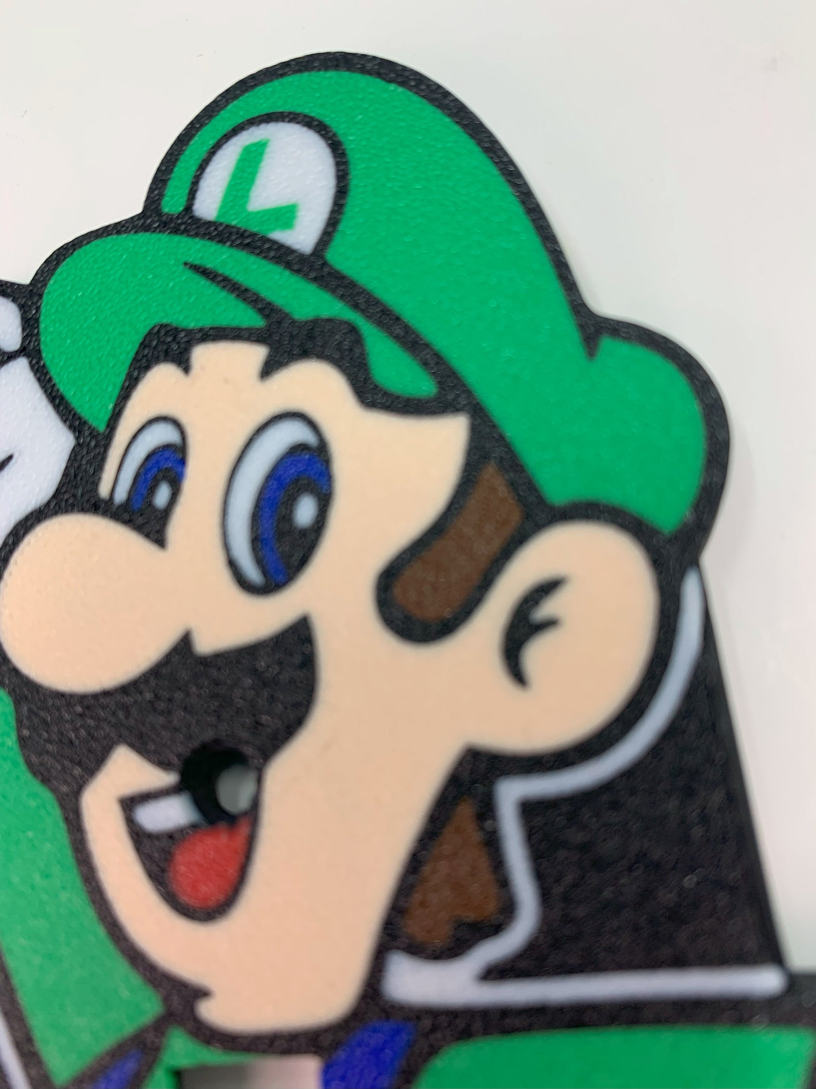 LUIGI Light Switch Cover Plate | Super Mario Room Wall Plate - Nintendo ...