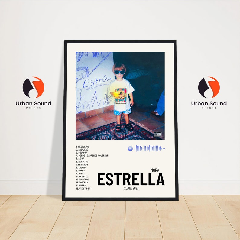 Mora / Estrella / Imprimible digital portada del álbum - Etsy España