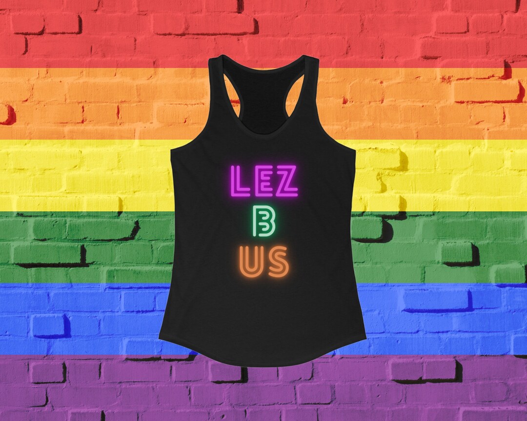 Lez B Us Womens Tank | Lesbian Pride Tank | LGBTQ Tank | Pride ...