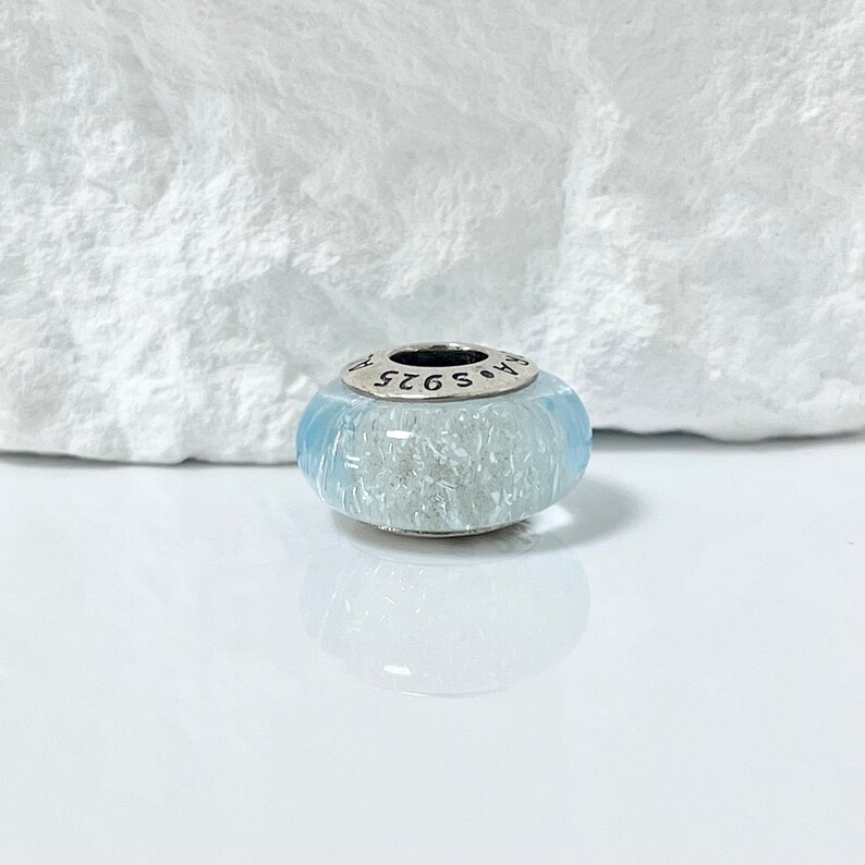 Pandora Frozen Elsa's Signature Color Shimmering Murano - Etsy