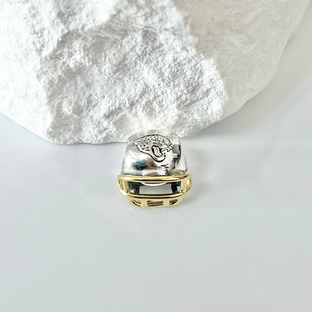 Pandora Jacksonville Jaguar Football Helmet Bead Charm Pendant, S925 ...
