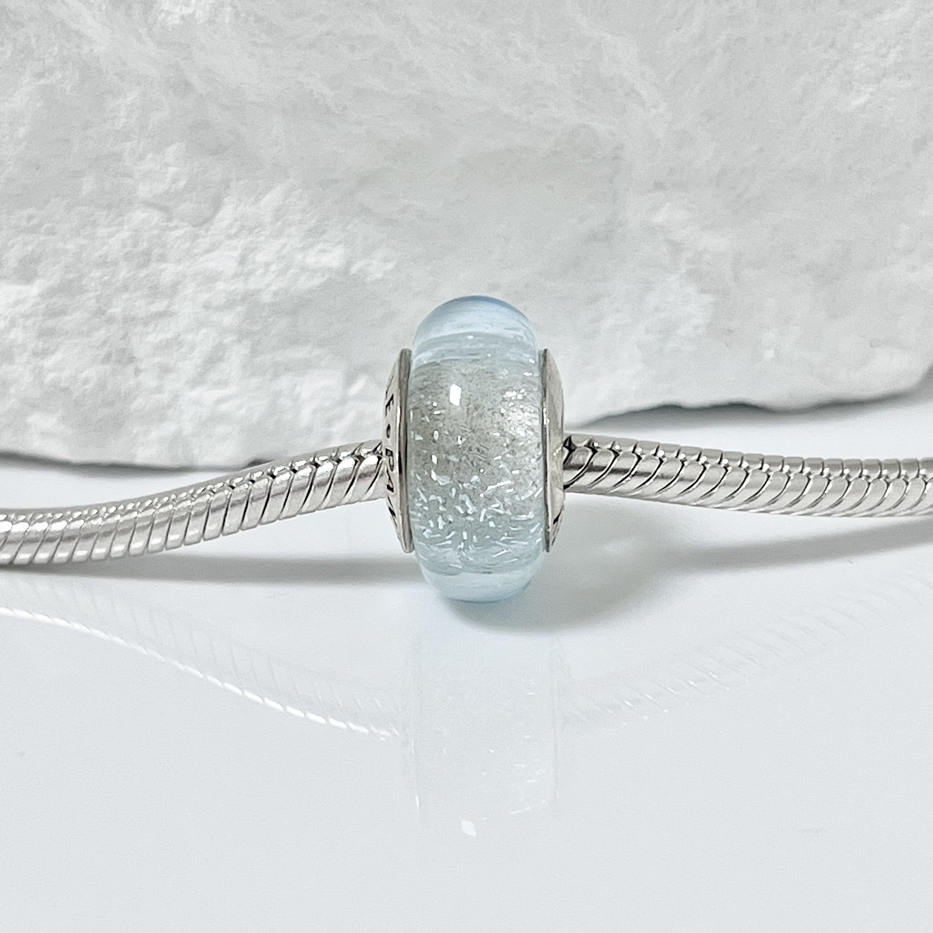 Pandora Frozen Elsa's Signature Color Shimmering Murano - Etsy