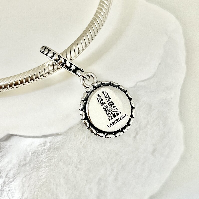 Pandora Gaudi La Sagrada Familia Spain Barcelona Bracelet Charm Dangle ...