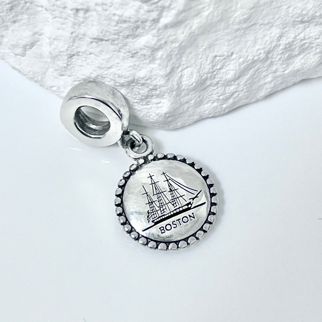 Pandora Boston Ship Nautical Bracelet Dangle Charm Pendant - Etsy