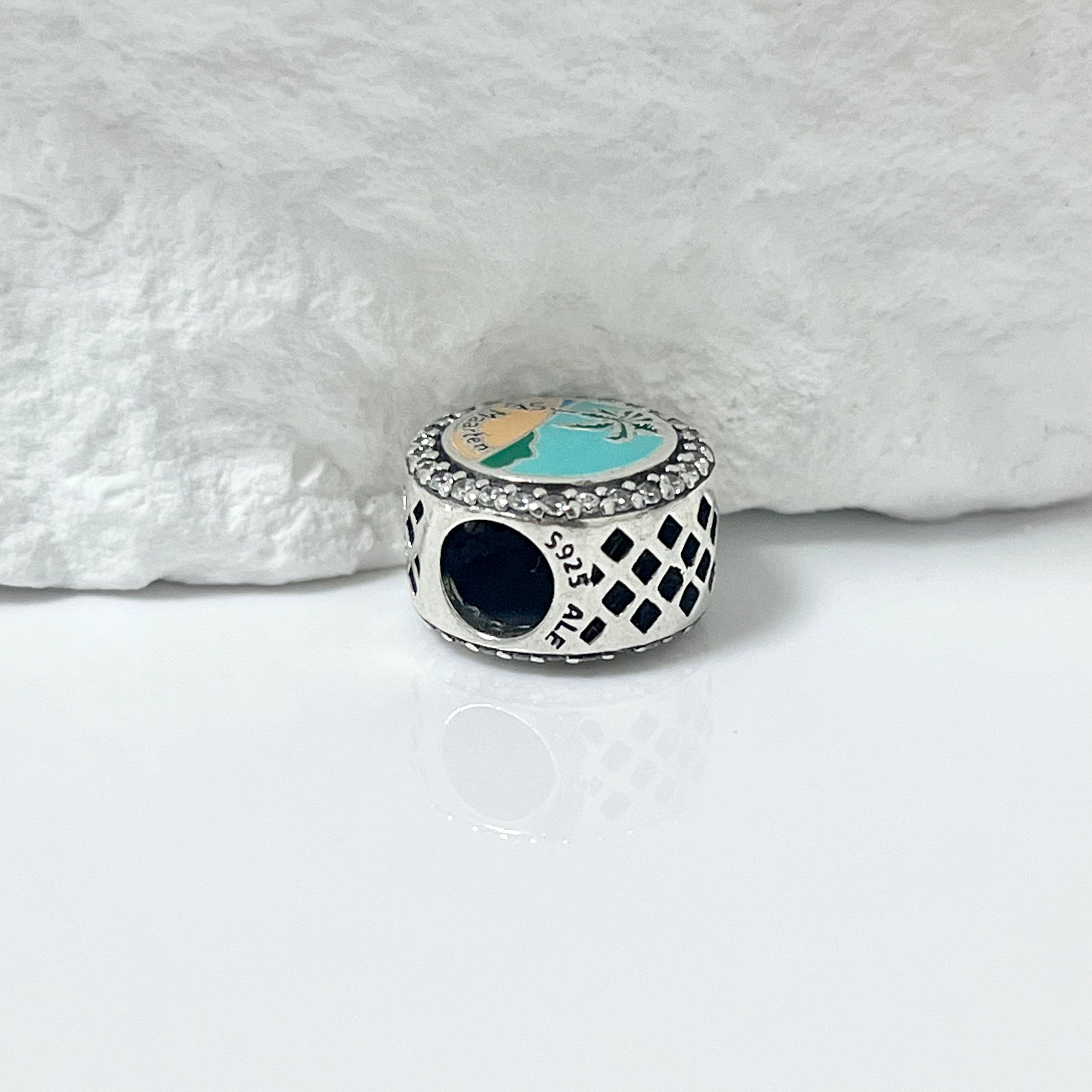 Pandora St. Maarten the Friendly Island Bracelet Charm Bead - Etsy