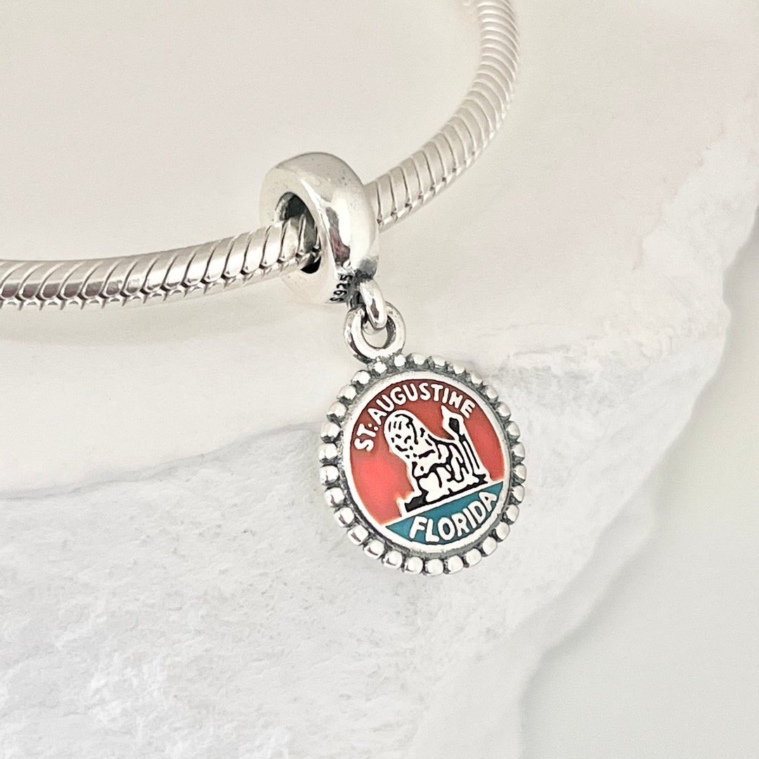 Pandora St. Augustine Florida Bracelet Charm Dangle Pendant, S925 ...