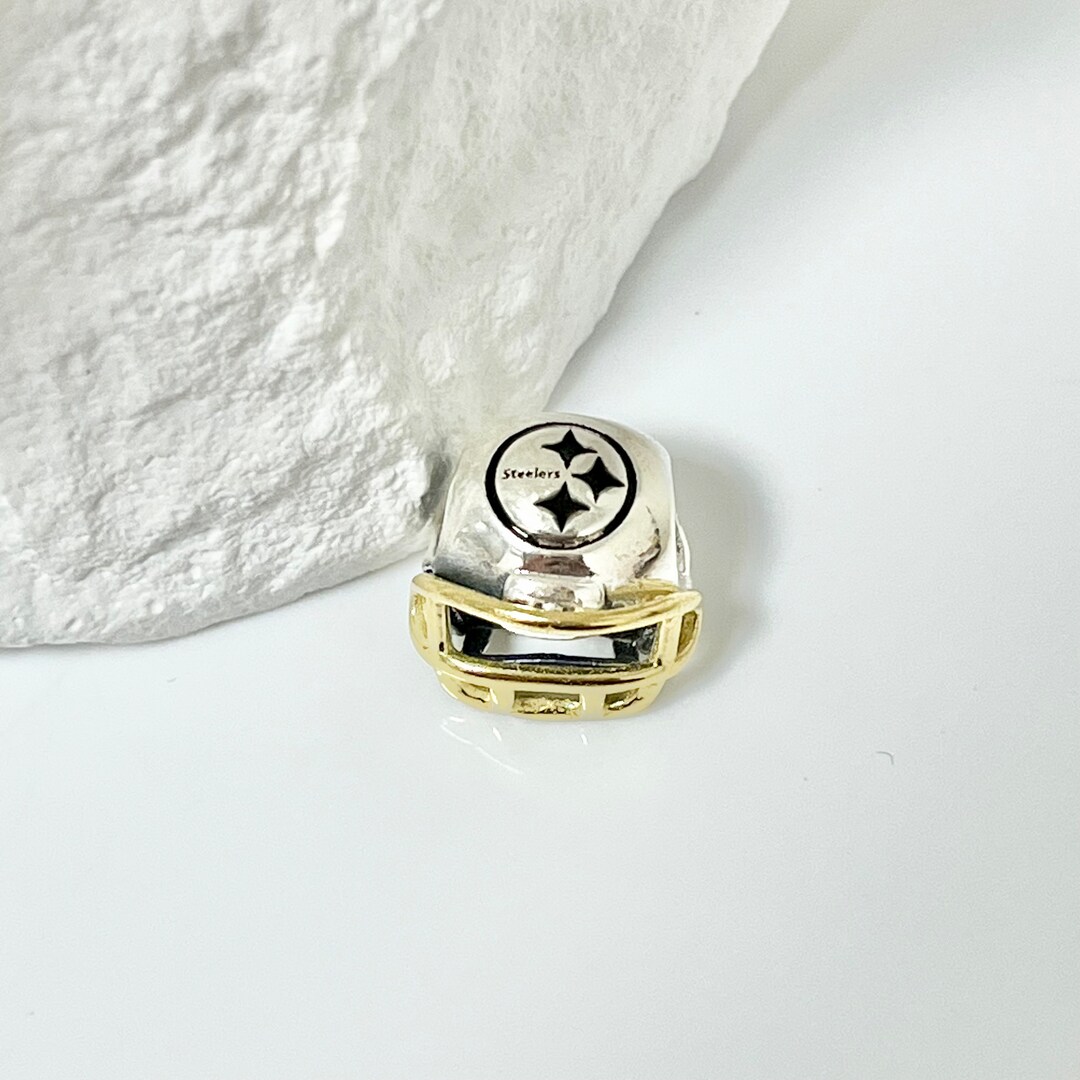 Pandora NFL Pittsburgh Steelers Football Helmet Bead Charm Pendant ...