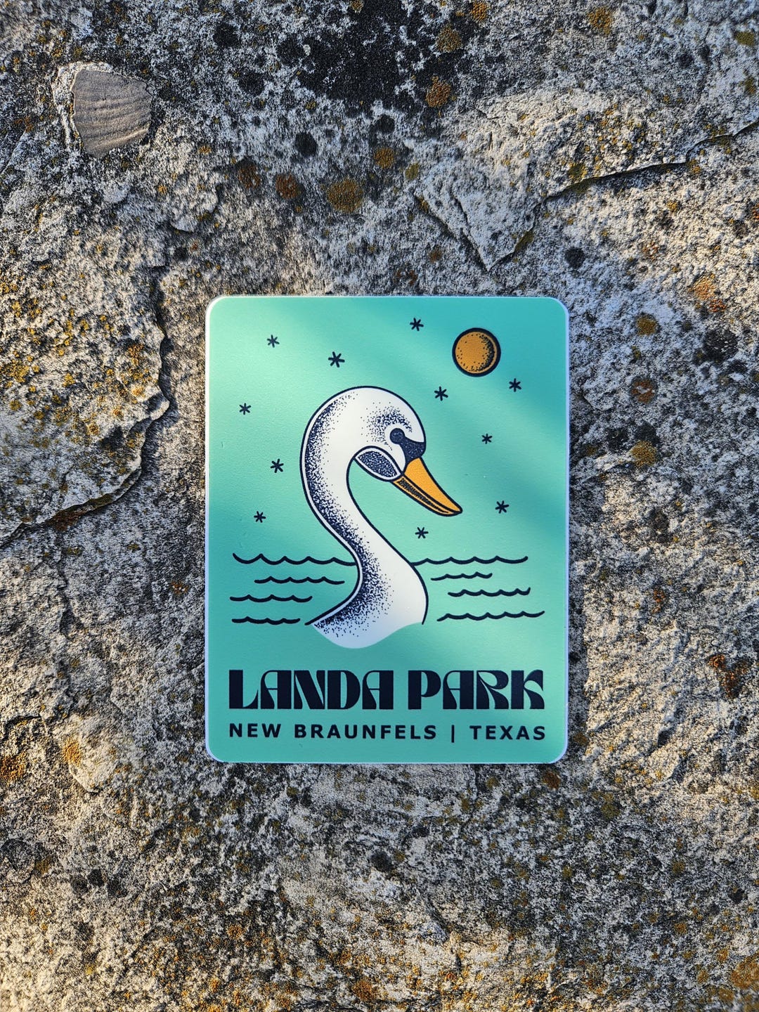 Landa Park Sticker - Etsy