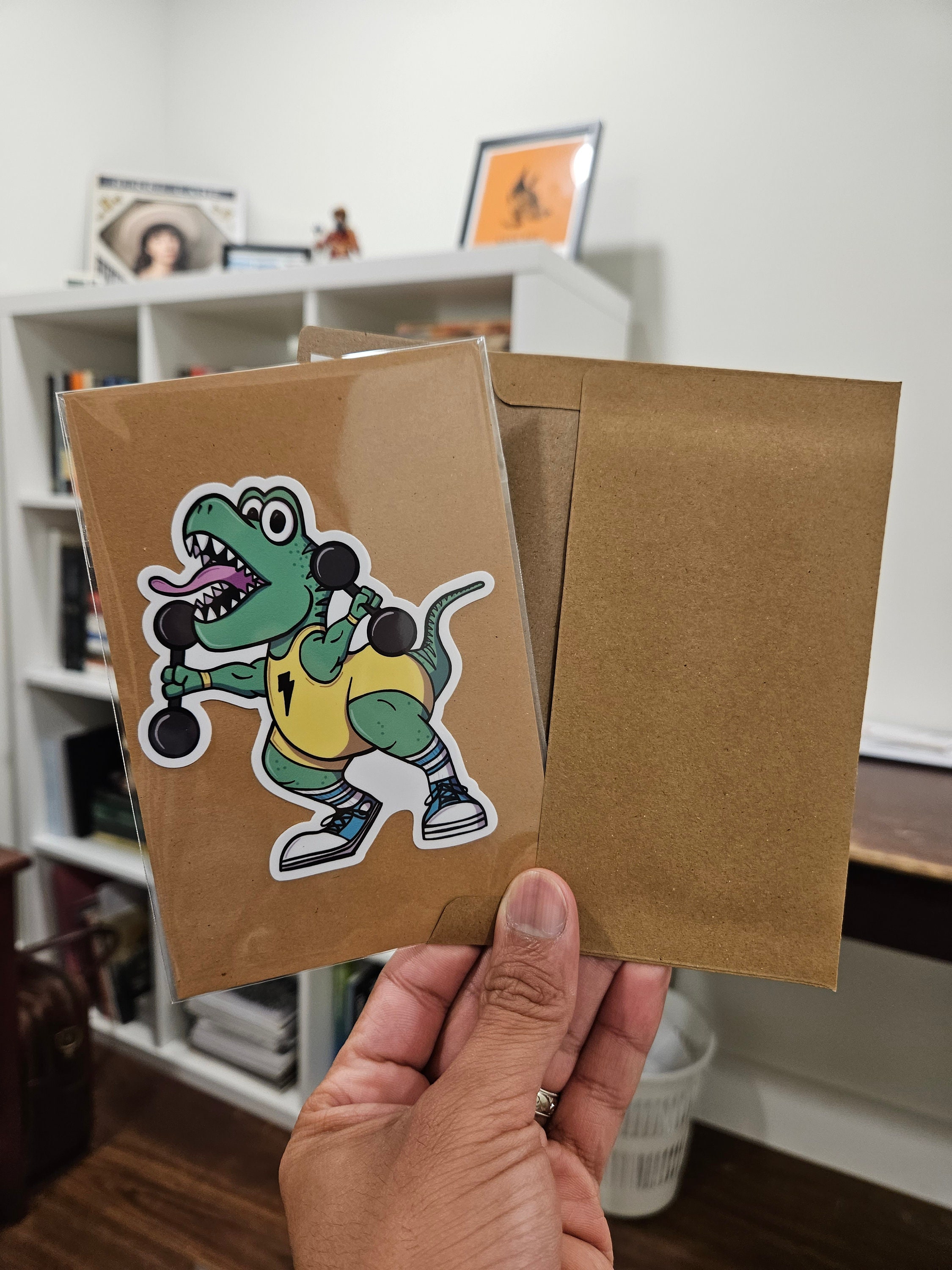 T-flex (t-rex) Dinosaur Sticker - Etsy