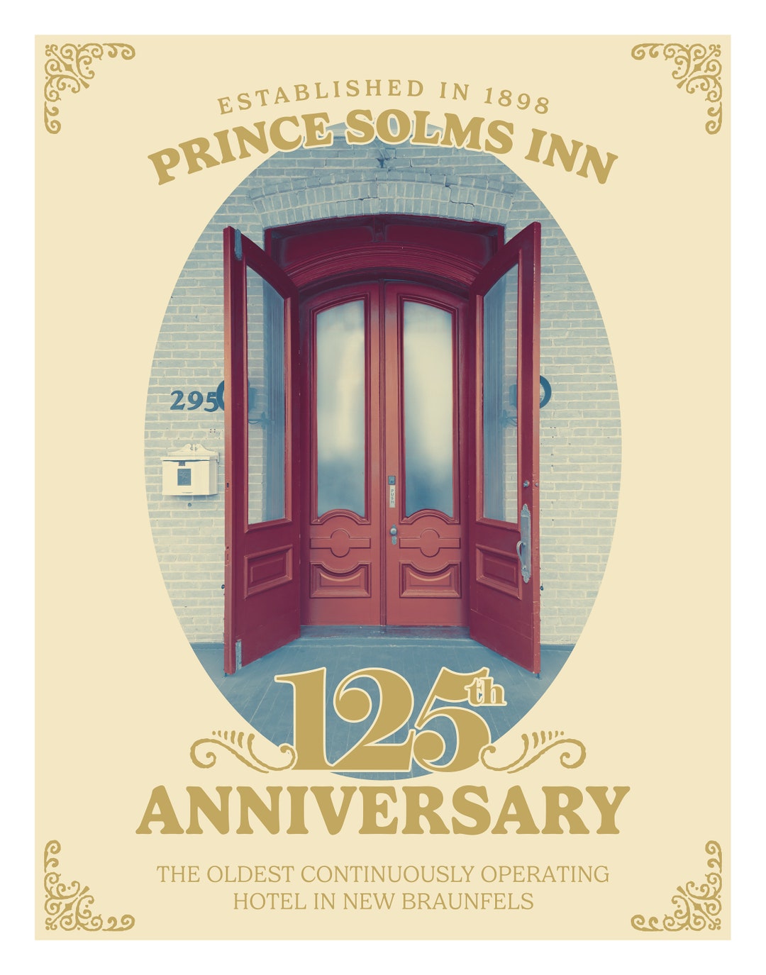 Prince Solms Inn 125th Anniversary Commemorative Print - Etsy