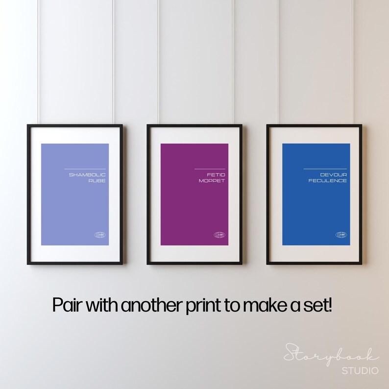 Devour Feculence Poster - Severance Break Room Print - Milchick Quote ...