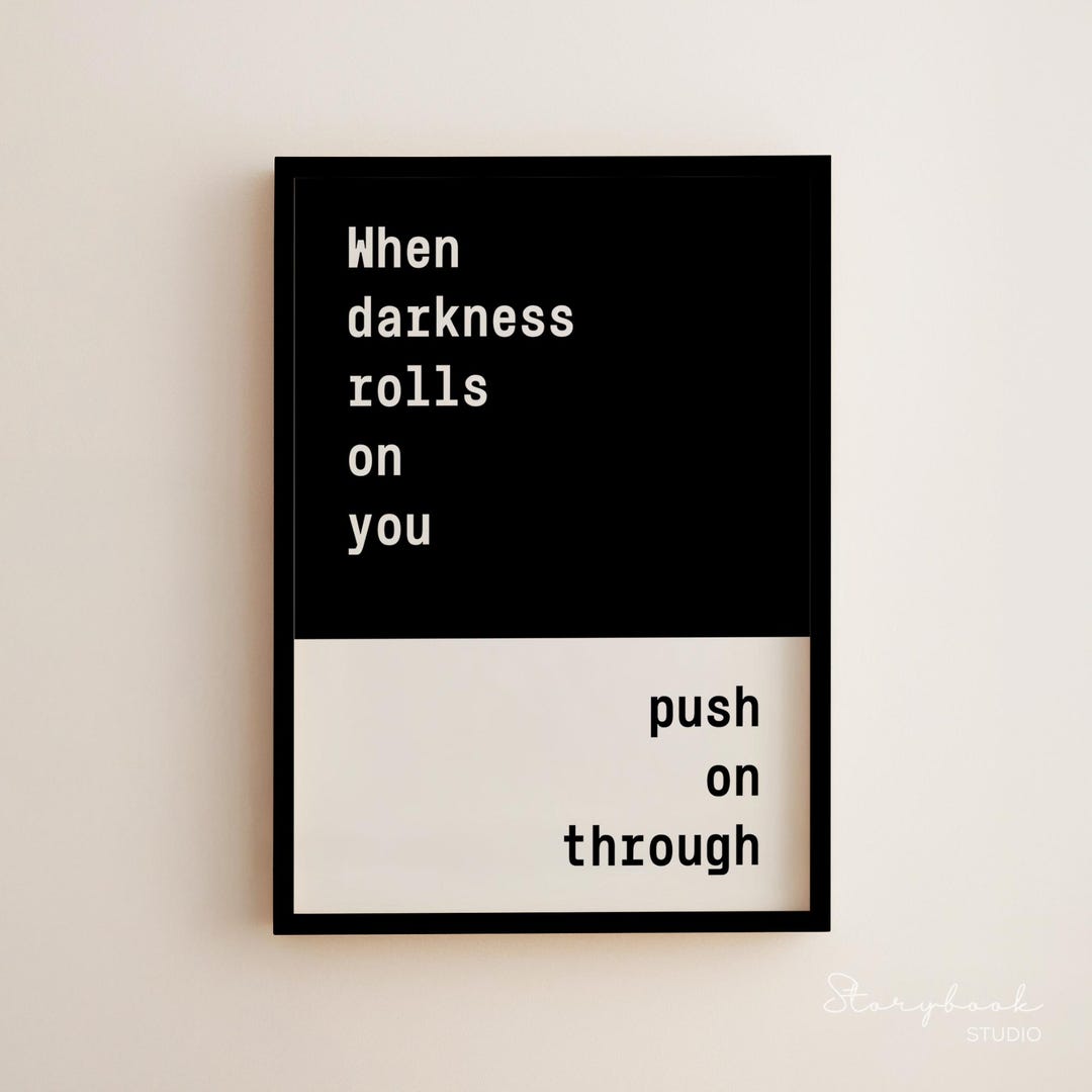 Push on Through Song Lyrics Poster: 21 Pilots Oldies Station ...