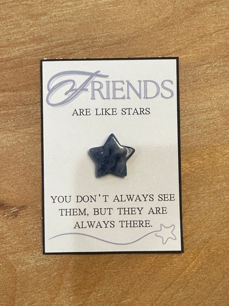 Pocket Star Token Love Gift - Thinking of You Gift - Miss You Gift ...