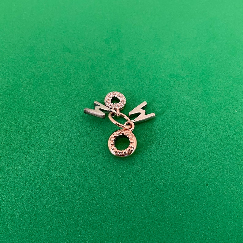 Pandora Mom Letters Dangle Charm authentic Pandora Charms - Etsy