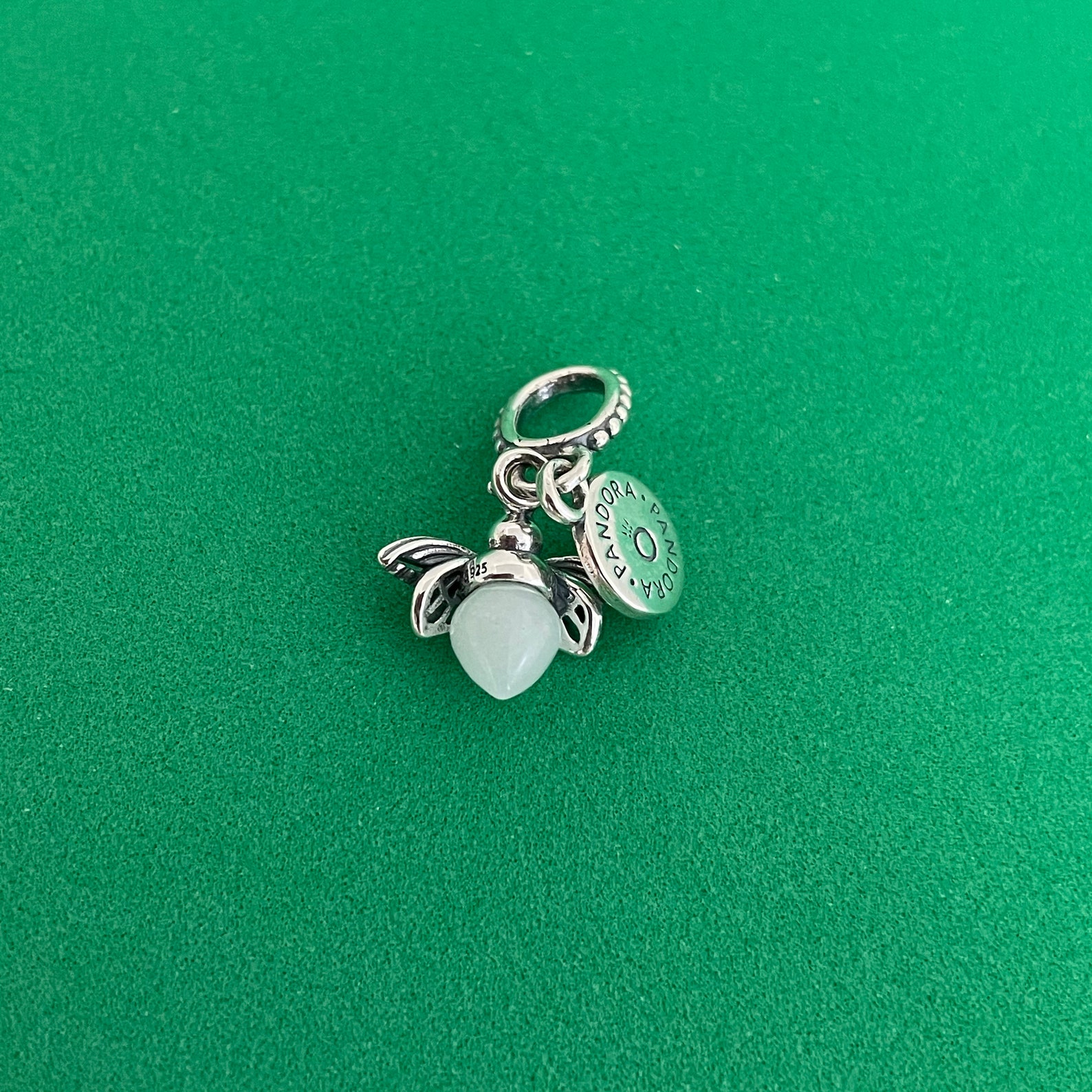 Pandora Glow-in-the-dark Firefly Dangle Charm Silver Charm - Etsy