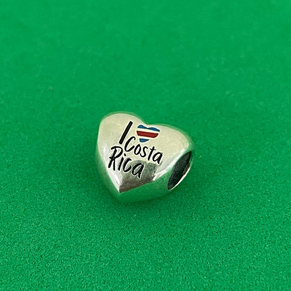 Authentic Pandora Costa Rica Charm - Etsy