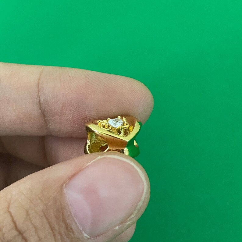 Pandora Radiant Heart & Floating Stone Charm Power of Love Gold 925 ... Pandora Radiant Heart & Floating Stone Charm Power of Love Gold 925 ...