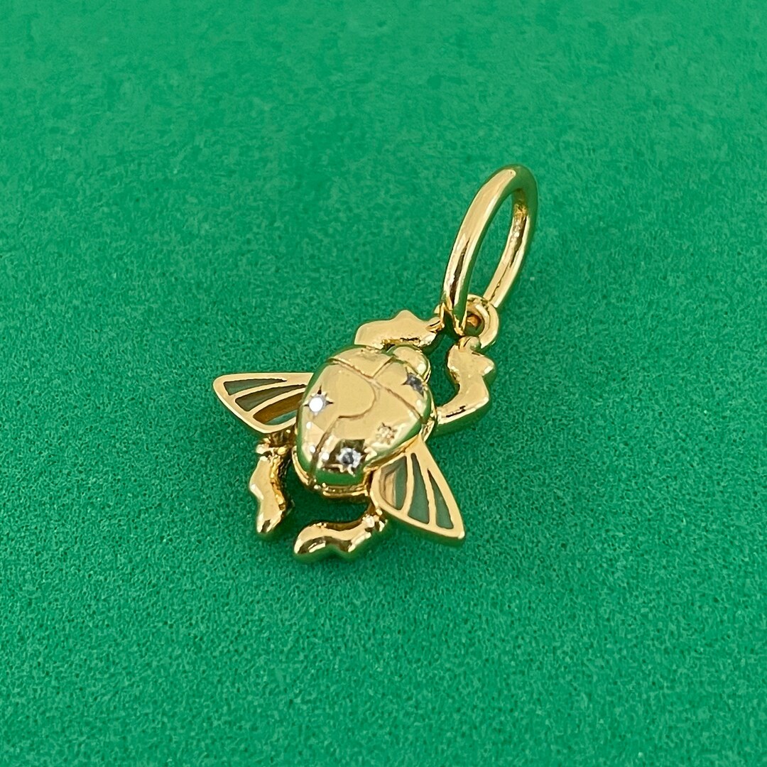 Pandora Disney Aladdin Scarab Beetle Dangle Charm Authentic - Etsy