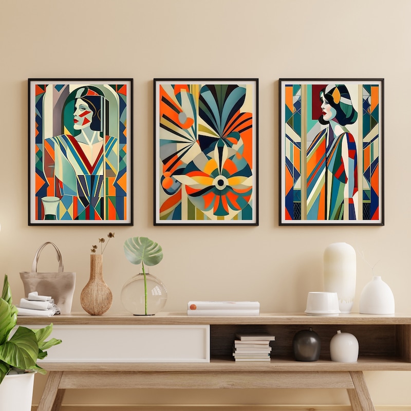 Art Deco Poster - Etsy