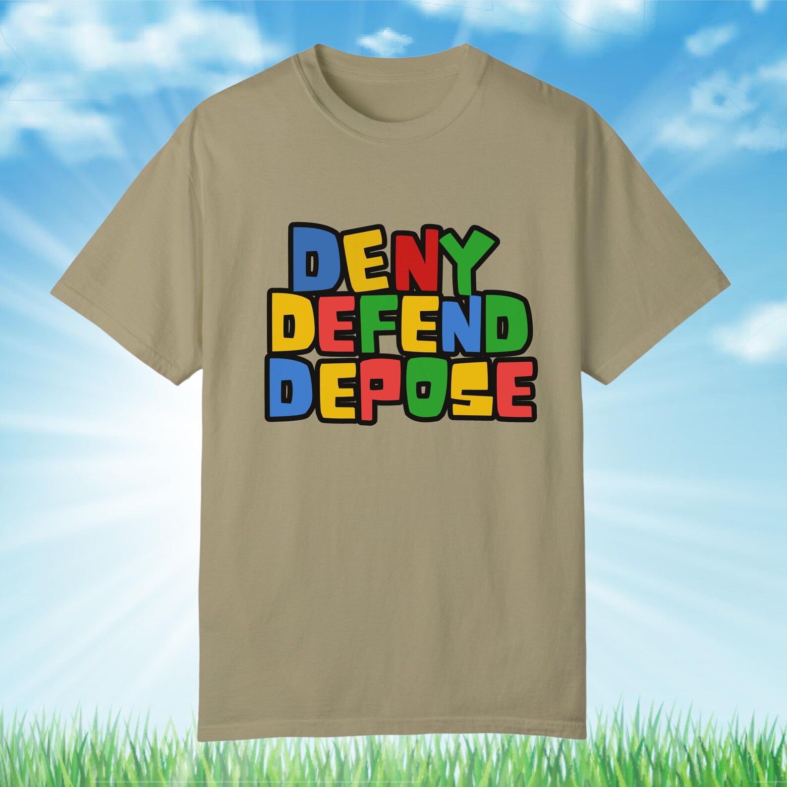 Deny Defend Depose Shirt, Deny Defend Depose Shirt for Men, Deny Defend ...