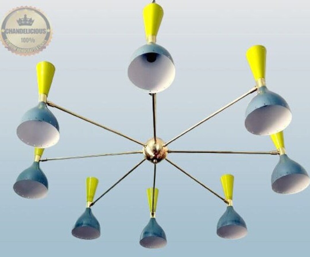 Sea Green Diablo Light | Handcrafted Illumination | Multidirectional ...