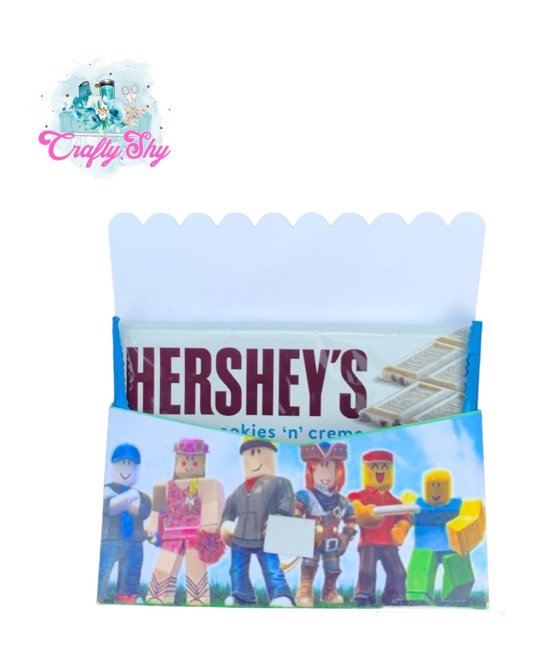 6 Custom Hershey Roblox Chocolate Bar Box, Hersheys, Chocolate Bar ...