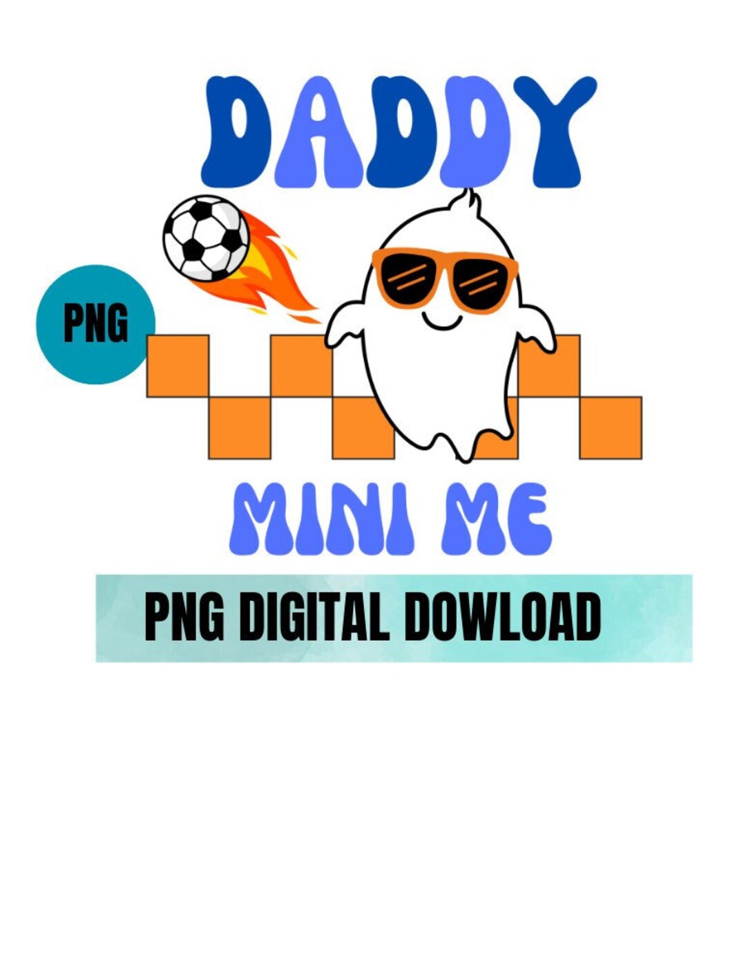 Daddy Mini Me Png, High Resolution Png, Retro Halloween, Best for Craft ...