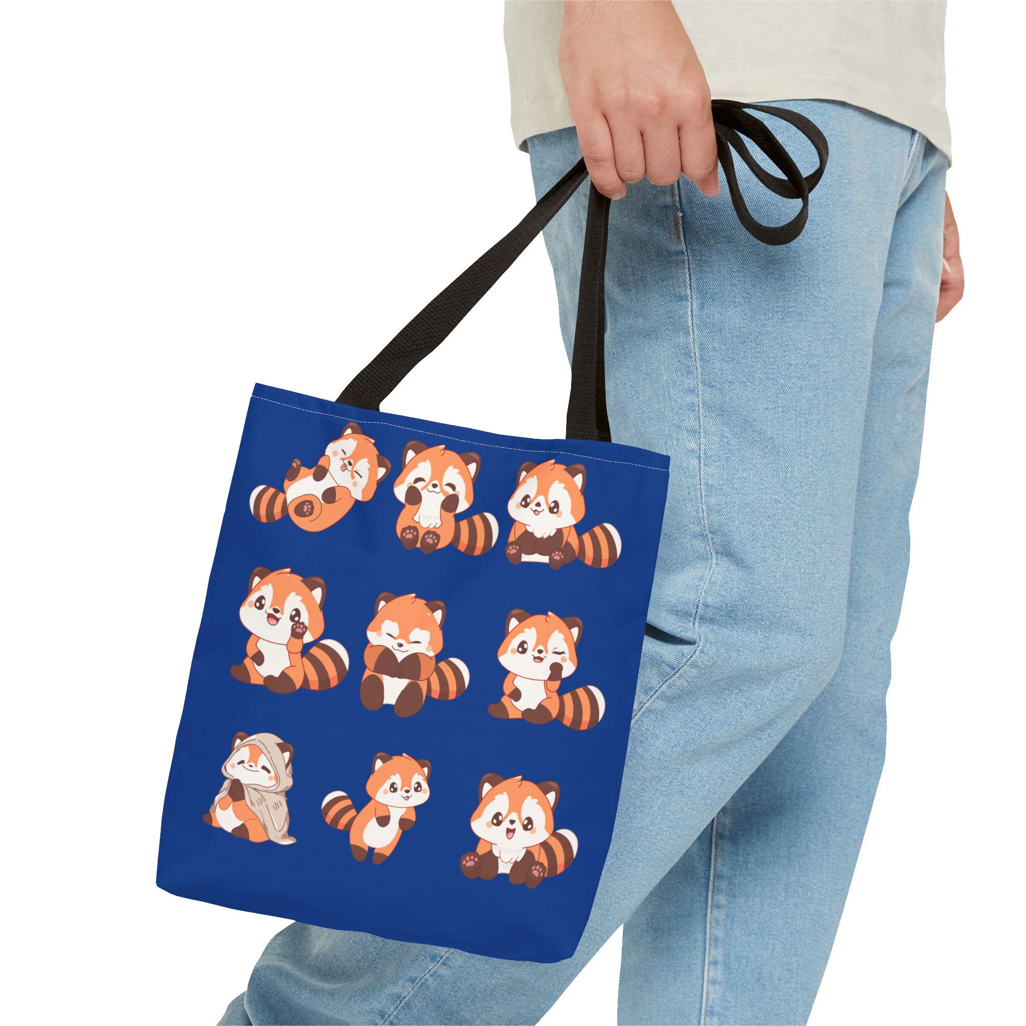 Red Panda Tote Bag Mall Shopping Bag Women Grocery Bag Library Book ...
