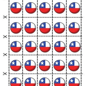 Chile Bingo Game Printable Spanish Activity Hispanic Heritage Classroom ...