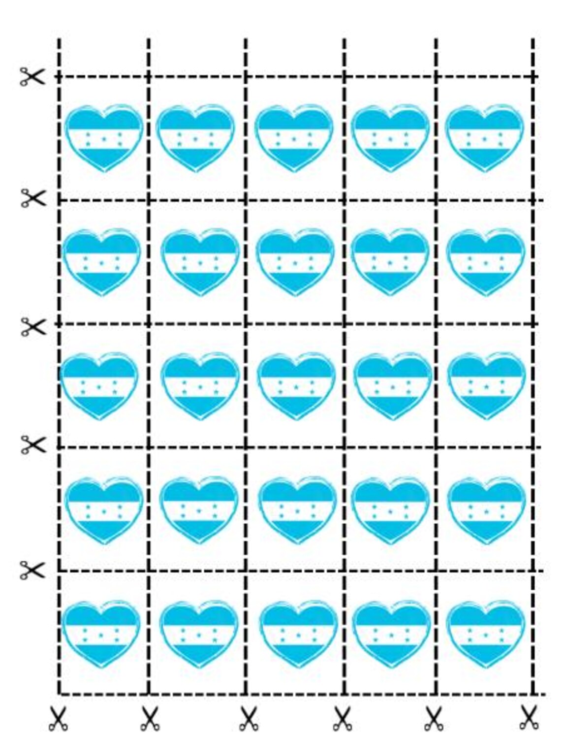 Honduras Bingo Game Printable Honduran Cultural Game Family Classroom ...