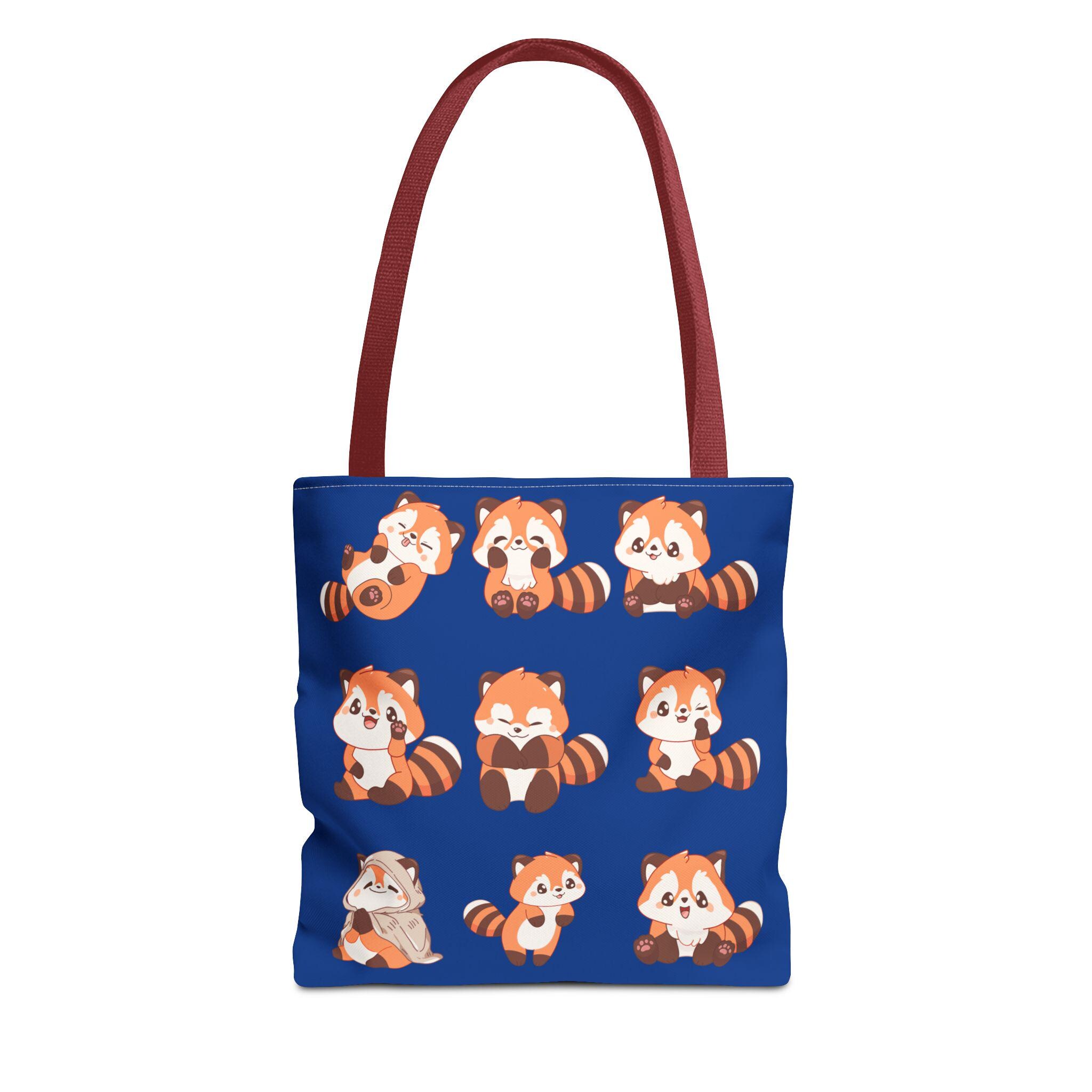 Red Panda Tote Bag Mall Shopping Bag Women Grocery Bag Library Book ...