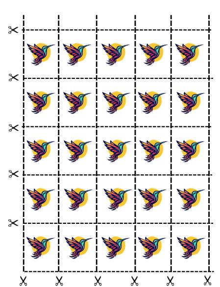 Printable Hummingbird Bingo Game for Kids and Adults Educational Nature ...