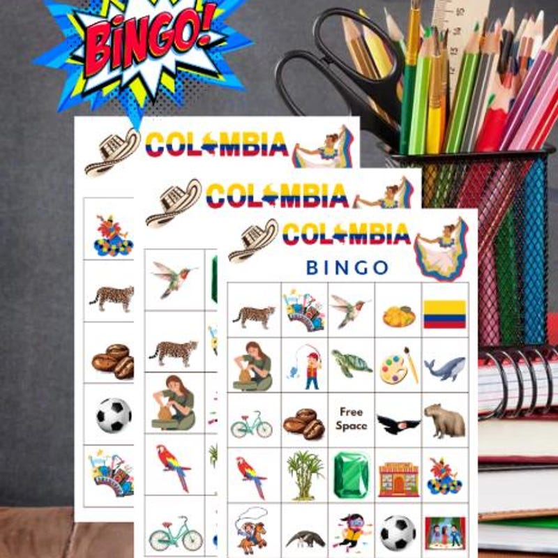 Colombia Party - Etsy