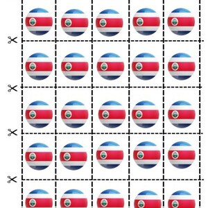 Costa Rica Bingo Game Printable Spanish Activity Hispanic Heritage ...