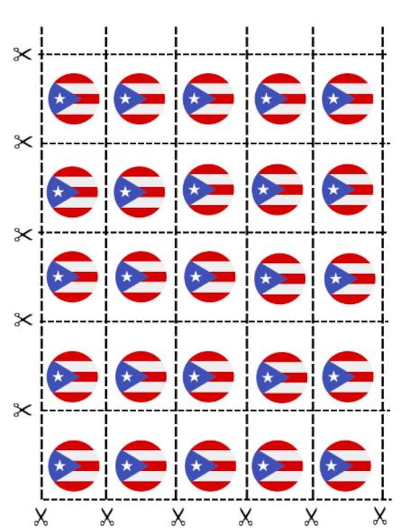 Puerto Rico Bingo Game Printable Spanish Activity Hispanic Heritage ...